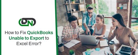 how to fix quickbooks unable to export to excel error