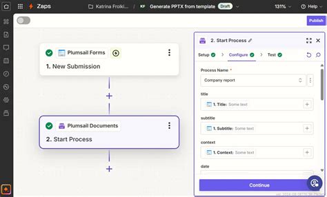 Populating Powerpoint Presentation Using Power Automate — Plumsail