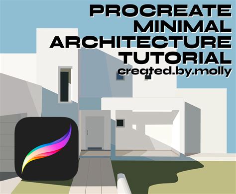 Minimal Architecture Procreate Tutorial Video Procreate Tips Etsy