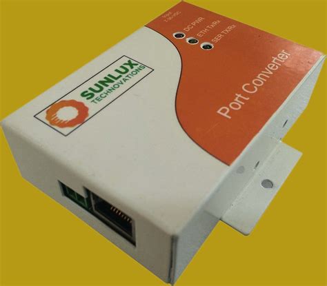 RS232 Serial To Ethernet Port Converter 0 60 Dec C 24VDC At 8000 Piece In Bengaluru