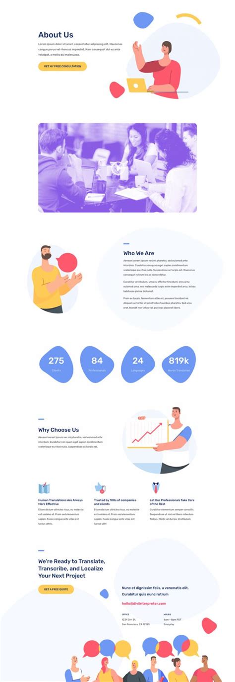 Get A Free Interpreter Layout Pack For Divi
