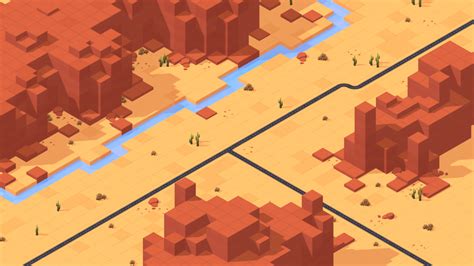Handpainted Desert Tilemap