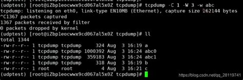 Tcpdump基本使用tcpdump C Csdn博客