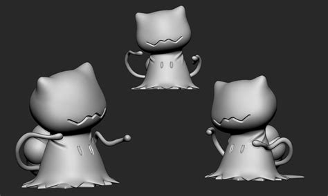 Pokemon Mimikyu Bulbasaur Free 3d Model 3d Printable Cgtrader