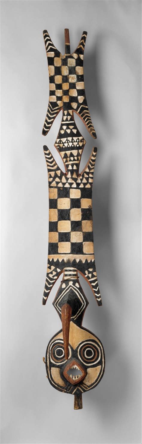 Africa Plank Mask ~ Nwantantay ~ From The Bwa People From The Black