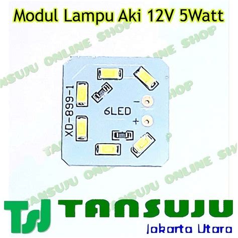 Jual Pcb Lampu Aki 12v 5w Modul Lampu Dc 12 Volt 5 Watt Lampu Led Smd Shopee Indonesia