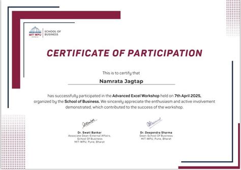 mitschoolofbusiness advancedexcel workshop learning dataskills