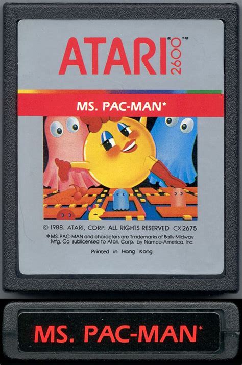 Ms Pac Man Atari 2600 Bitjump Games