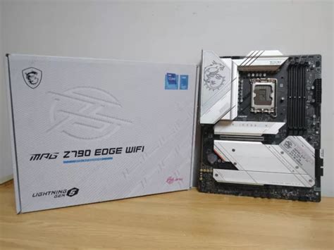 MSI MPG Z790 EDGE WIFI DDR4 LGA 1700 Intel Z790 SATA 6Gb S ATX Motherboard EUR 237 04 PicClick IT