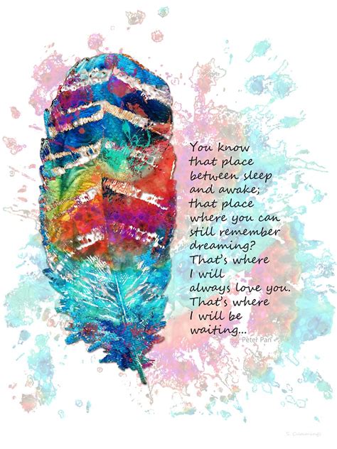 Always Love You Colorful Feather Comforting Art Sticker For Sale By