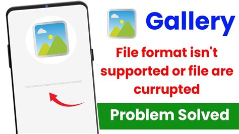 how to fix file format isn t supported or file are corrupted mi