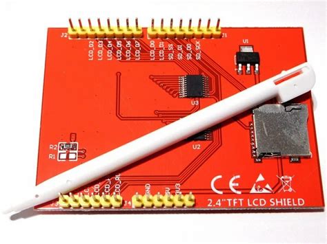 Inch Tft Lcd Touch Display Shield For Arduino Uno With Onboard Micro Sd Slot At Piece