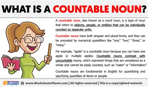 What Is A Countable Noun Definition