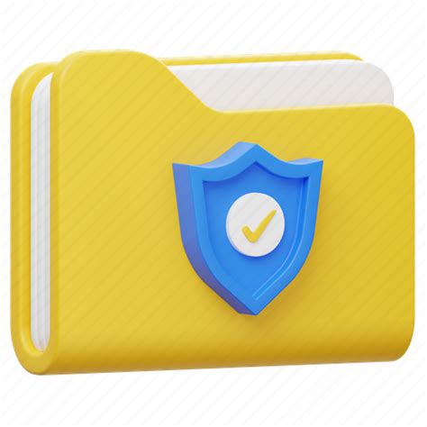 Folder Protection Data Lock Security Archive Shield 3d