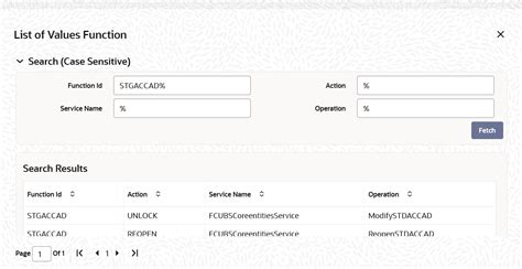 Structured Address Replication In Oracle Flexcube Universal Banking Minicore