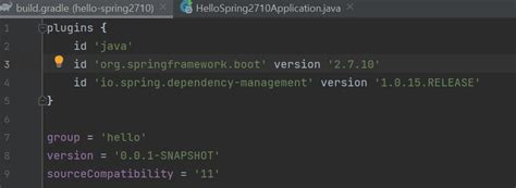 스프링 입문 Intellij Run 비활성화 해결