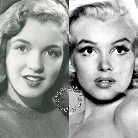 Problematic Fame On Instagram Marilyn Monroe Before After It Is
