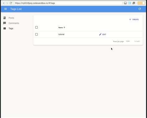 react admin advanced recipes creating and editing a record from the