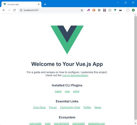 building a pwa with vue js from scratch