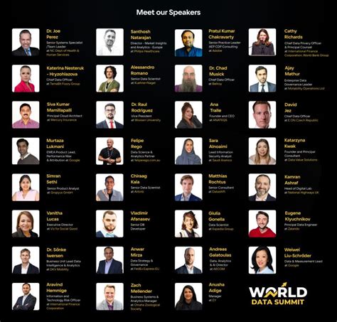 Dataregulations Data Dataanalytics Dataarchitecture Datagovernance World Data Summit