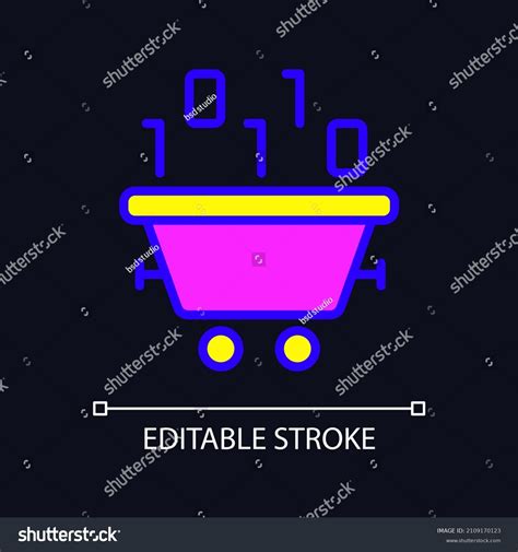 Data Mining Technology Rgb Color Pixel Stock Vector Royalty Free 2109170123 Shutterstock