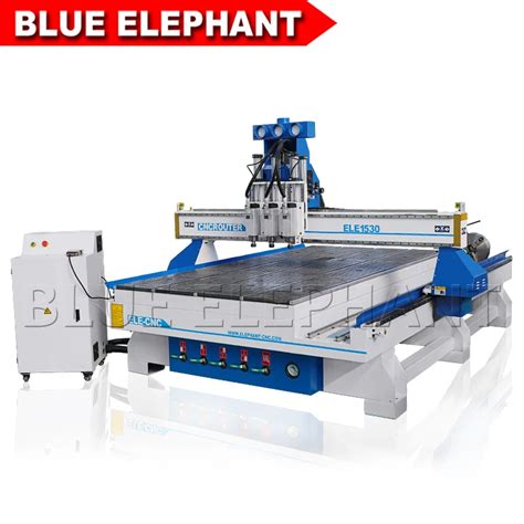 1530 Cnc Router Multi Spindles 3kw Multi Purpose Cnc Engraving Machine