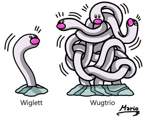 Wiglett And Its Possible Evolution By Mario 19 On Deviantart