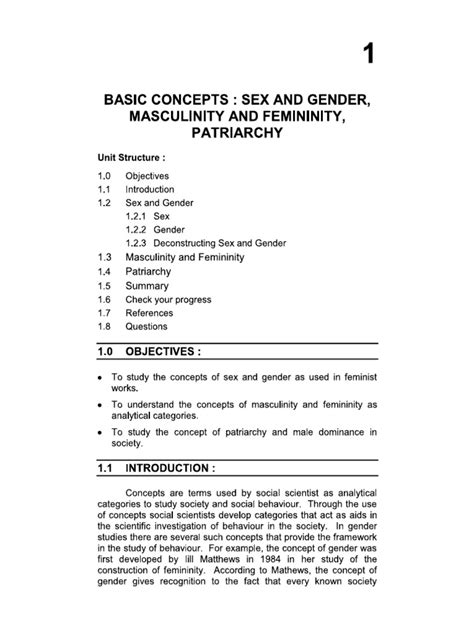 Chapter 1 Understanding Gender Extracted Pdf