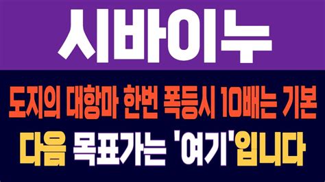 코인 시바이누 시바이누 코인분석 목표가에 도달하기 위한 최고전략을 공개합니다 Youtube