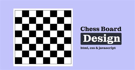 Chessboard Design Using Html Css And Javascript Rustcode