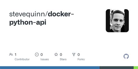 Github Stevequinndocker Python Api