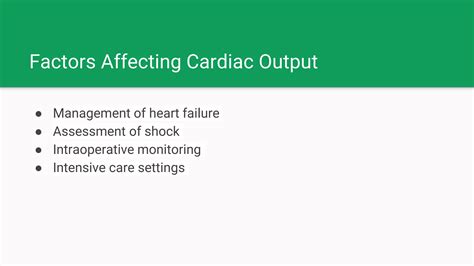 Cardiac Output Measurement Pptx