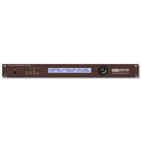 DEVA RDS SG SMARTGEN UECP COMPATIBLE RDS RBDS ENCODER WITH LAN