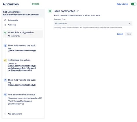 Delete Unwanted Attachments From Customer Requests Using Automation Jira Atlassian Documentation