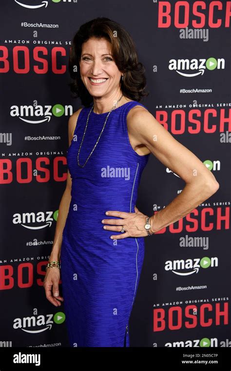 Amy Aquino A Cast Member In Bosch Poses At The Season Two Premiere
