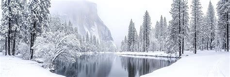 강과 나무가 있는 눈 덮인 풍경 눈 덮인 풍경 강 배경 일러스트 및 사진 무료 다운로드 Pngtree