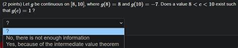 Solved Points Let G Be Continuous On Where Chegg