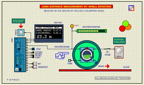 LONG DISTANCE MEASUREMENT DF SimulIDE