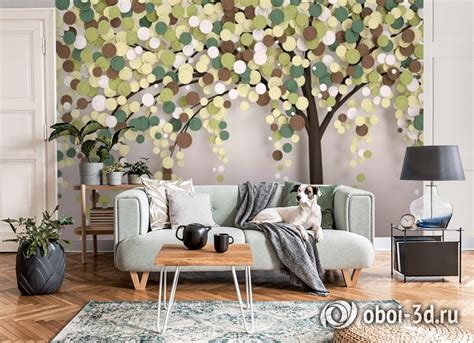 3D Фотообои «Дерево богатства» - купить в Москве, цена в Интернет ...