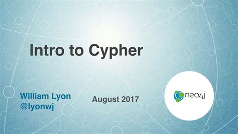 intro to cypher ppt