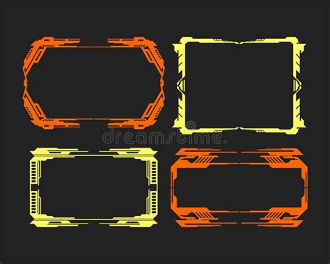Hud Futuristic Frame Border Game Swag Elements Pack Panel Cyber Sci Fi Stipes Line Ui Cyberpunk Hud Futuristic Frame Border Game Swag Elements Pack Panel Cyber Sci Fi Stipes Line Ui Cyberpunk