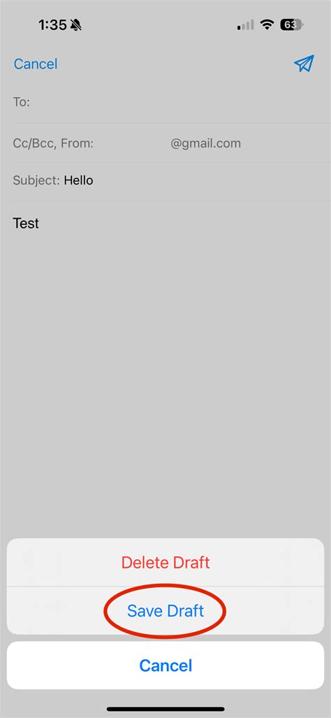 How Do I Save A Message As A Draft Email