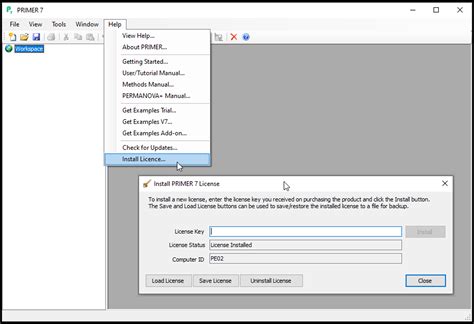 uninstall re install primer e learning hub