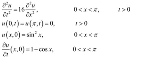 Solved Find A Formal Solution To The Vibrating String