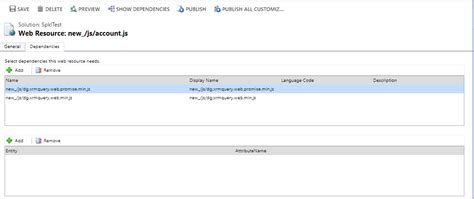 Webresource Dependencies Support · Issue 187 · Scottdurowsparklexrm