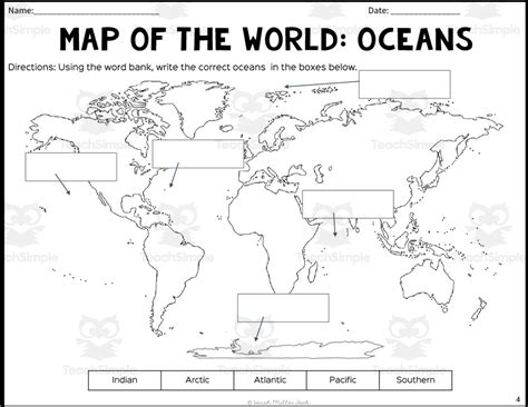 Map Of The World Labeling Worksheets Worksheets Library