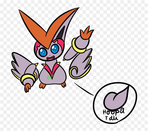 Angel The Victini X Hoopa Fusion Hybrid Hoopa And Victini Fusion Hd Png Download Vhv
