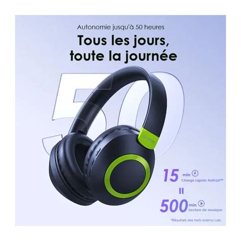 Casque Sans Fil Oraimo Ohp S Noir