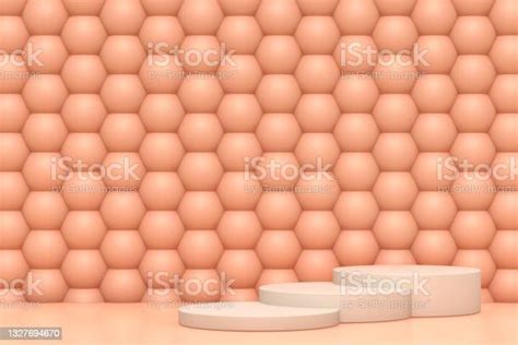 연단과 최소한의 추상적 배경 3d 렌더링 기하학적 모양 현대 웹 사이트에서 상을위한 단계 빈 제품 스탠드 0명에 대한 스톡 사진 및 기타 이미지 Istock