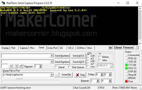 Maker Corner Esp8266 Nodemcu Firmware Update
